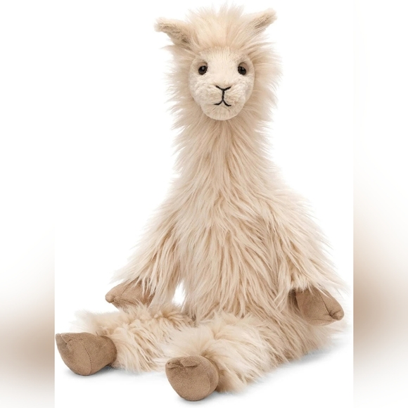 Jellycat | Toys | Jellycat Retired Luis Llama Furry Plush | Poshmark